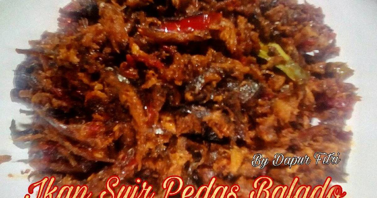 Resep Ikan Suir Pedas Balado oleh Dapur Fitri 82 - Cookpad