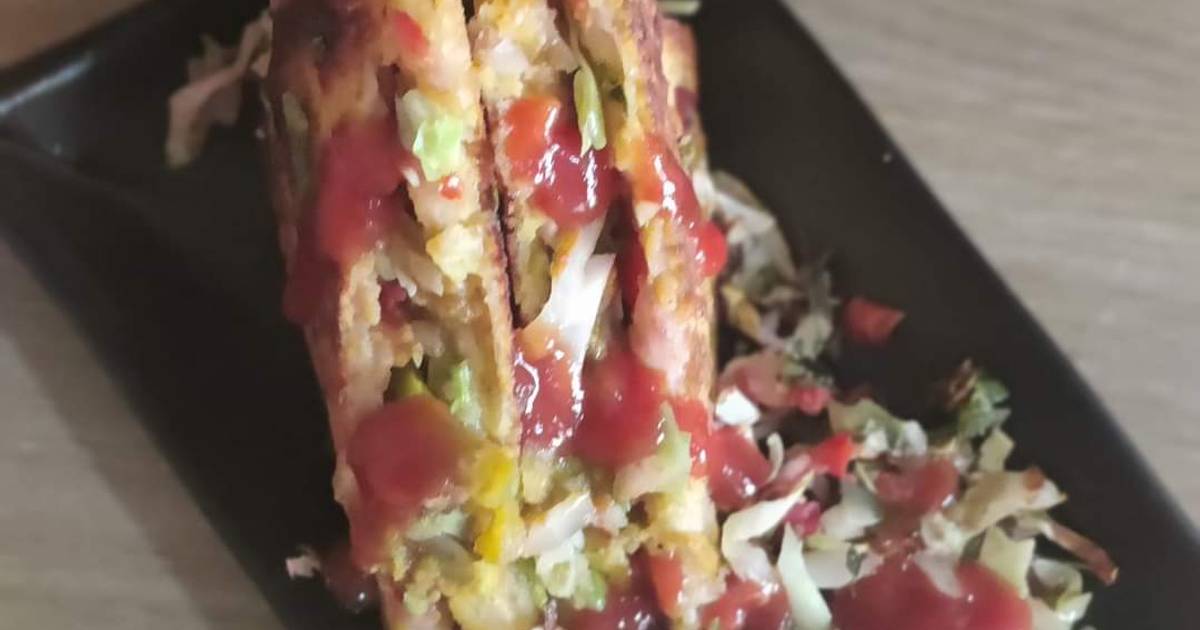 Bread pudla Recipe by Vidyutaa Kashyap - Cookpad