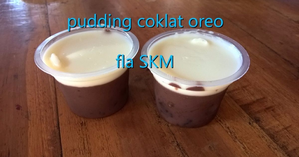 Resep Pudding Coklat Oreo Fla Skm oleh Anny - Cookpad