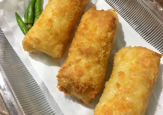 Resep Beef & Pork Mayo Risol (Frozen Food) oleh Agung Dia - Cookpad