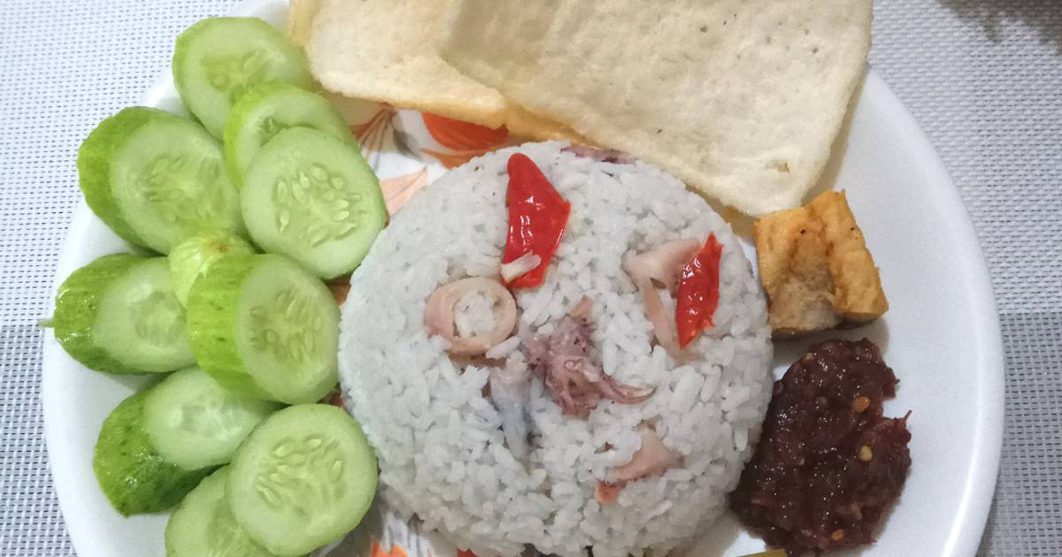 489 resep nasi liwet magicom dengan pelengkap enak dan mudah - Cookpad