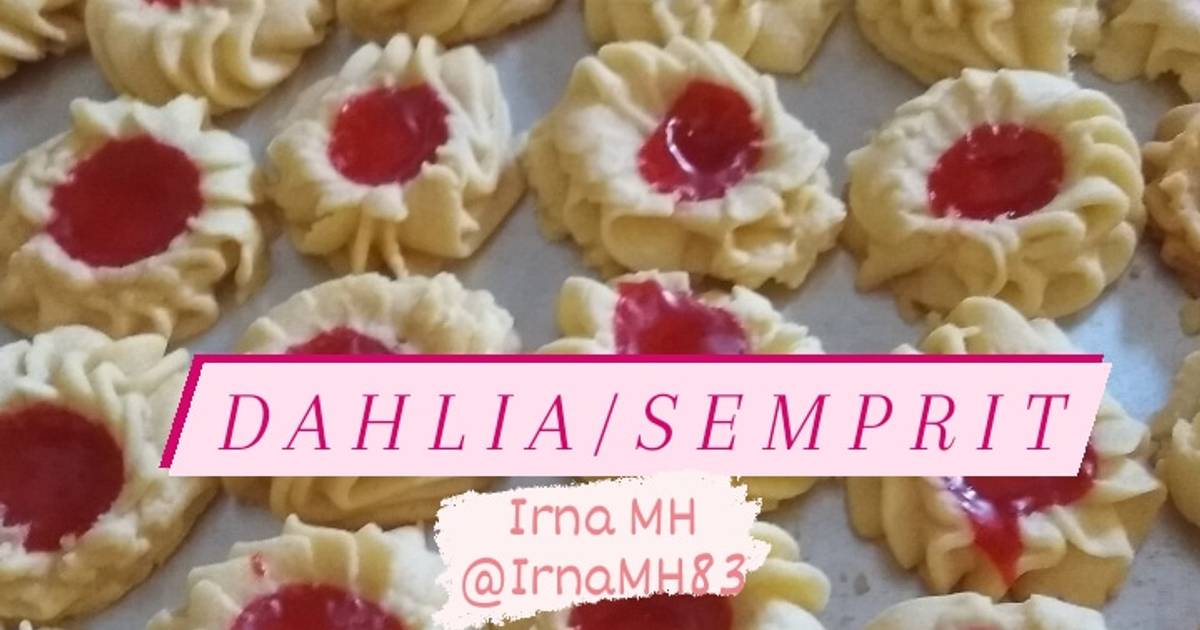 11 resep kue bunga dahlia kue semprit enak dan mudah - Cookpad