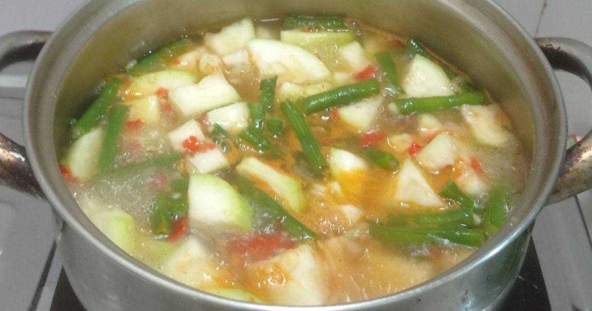 Resep asem labu air rumahan enak dan mudah - Cookpad