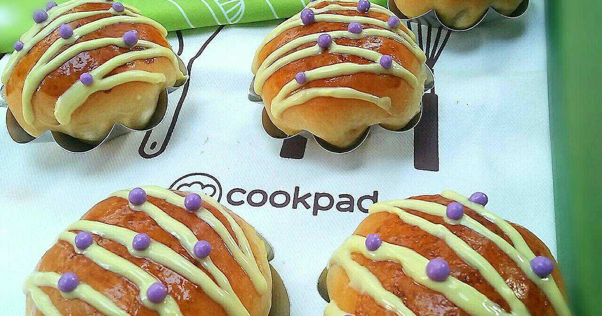Resep Roti Isi Selai Blueberry oleh CISCA AE - Cookpad
