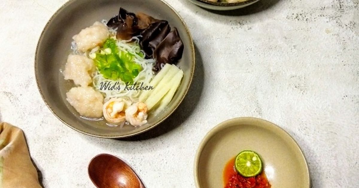 Resep Tekwan Udang (Khas Palembang) oleh Wids Kitchen 🍀🌷 - Cookpad