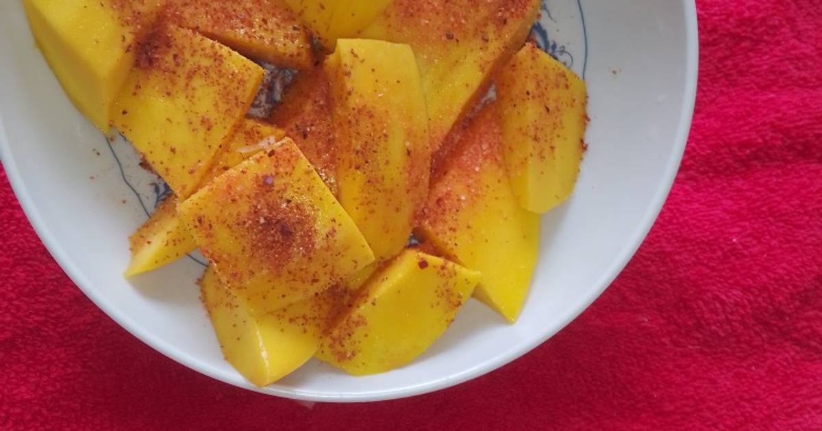 Mango mexicano *botana no receta* Receta de Victoria Mitre- Cookpad