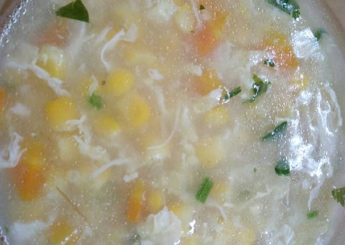 Resep Sup jagung oleh kathy bourdon - Cookpad