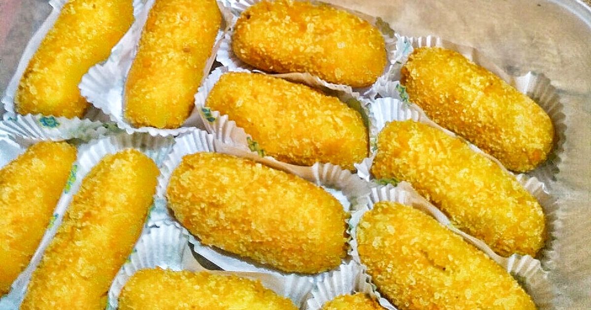 Resep Kroket Keju Isi Sosis Mayones oleh Sri Ramadani - Cookpad