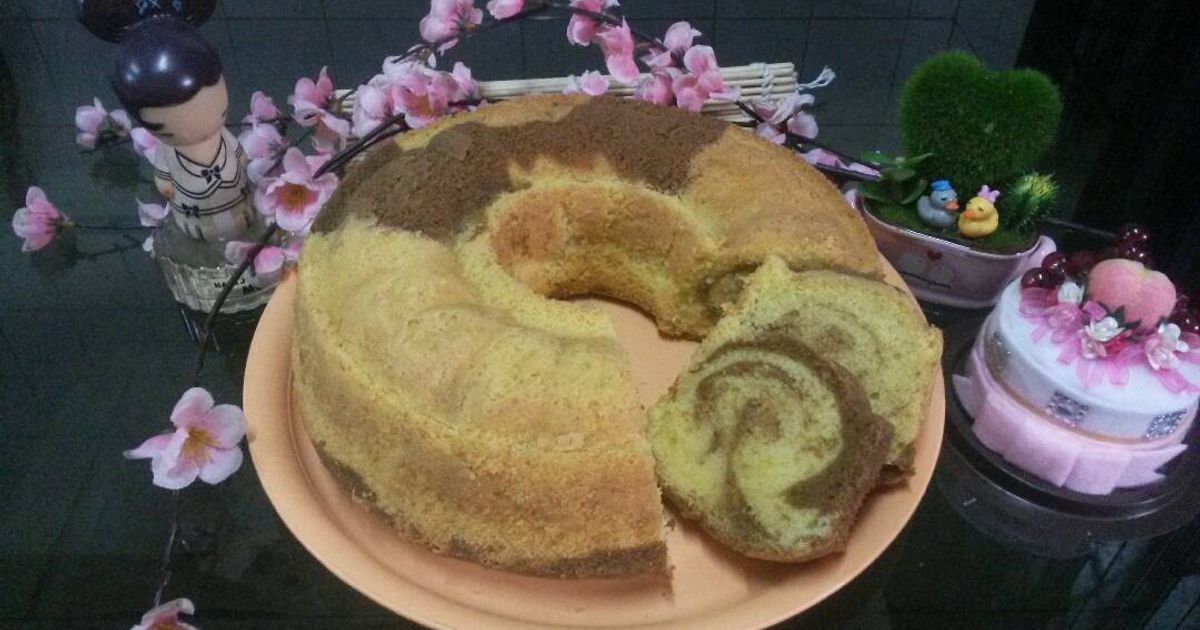 Resep Marble Cake oleh Mommy Denz - Cookpad