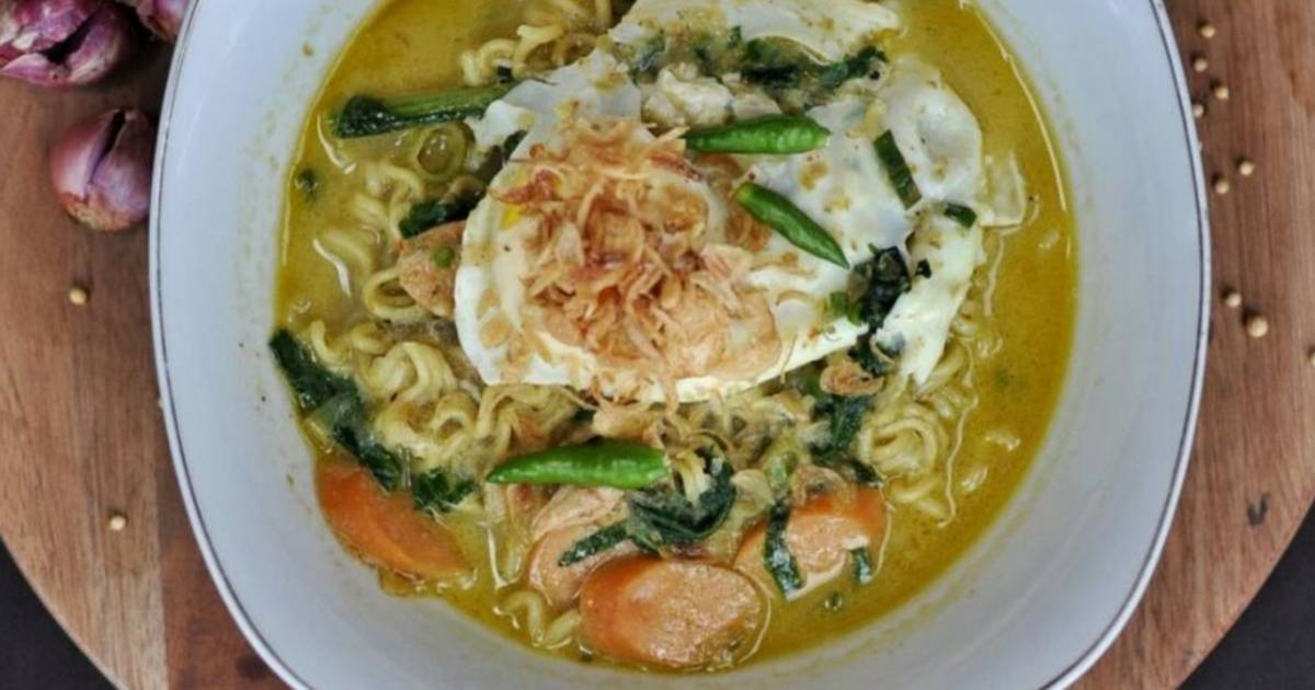70 resep indomie kuah kari ayam enak dan mudah - Cookpad