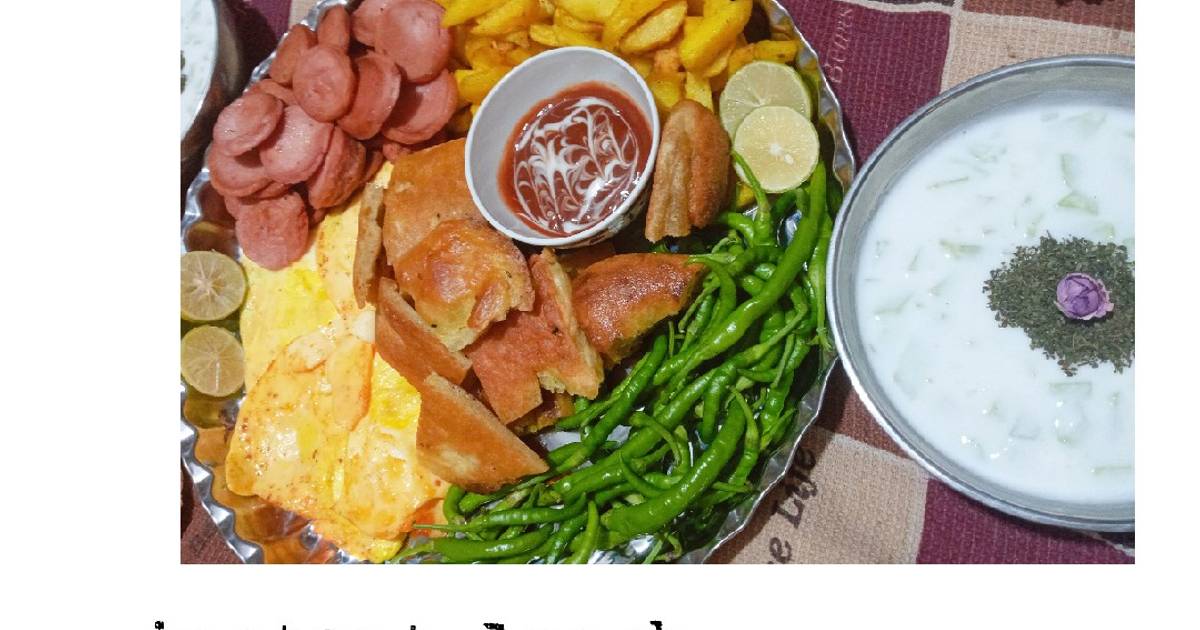 طرز تهیه ناهار فوری🍱 ساده و خوشمزه توسط Sara Asadpour👩🏻‍🍳 - کوکپد