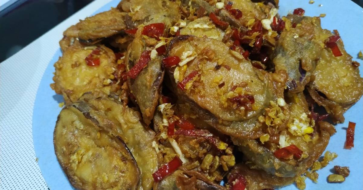 Resep Terong Cabe Garam oleh Raden Sarah Nurulhusna Maulana - Cookpad