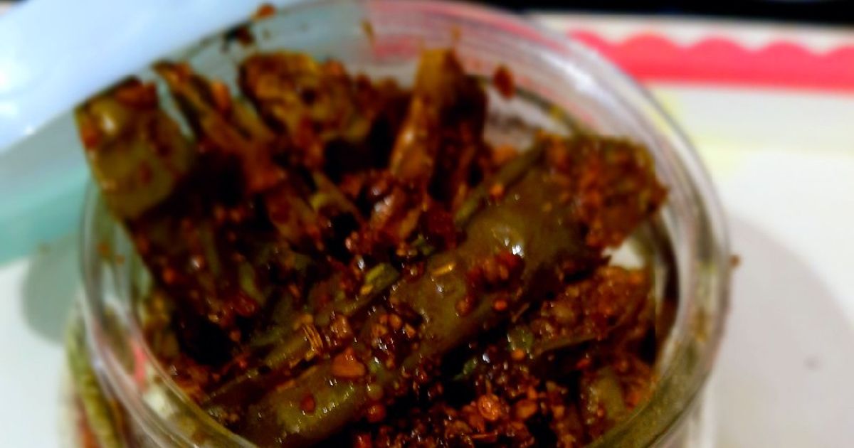 Instant Green Chilli Achar Recipe by Uzma Syed - Cookpad