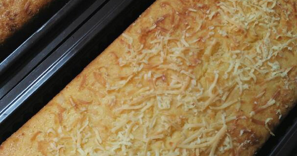 Resep Bolu Tape Keju oleh Sandarii Ajah - Cookpad