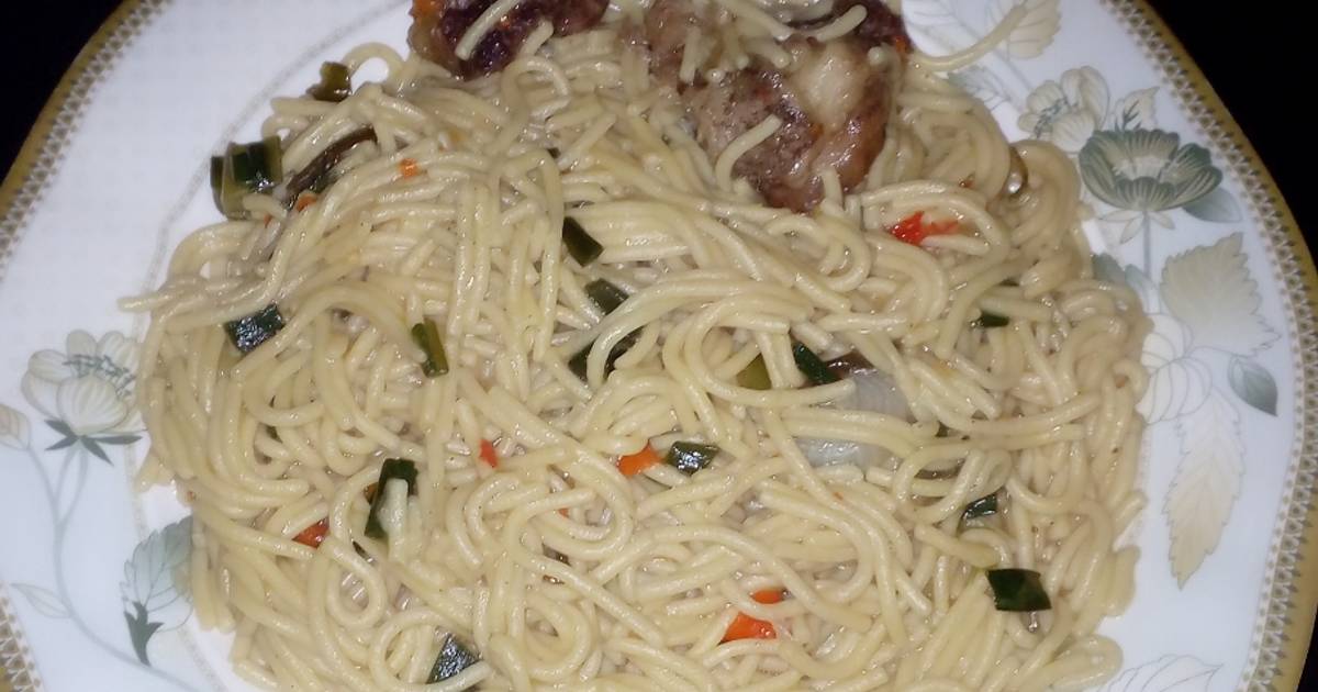 Jallop superghetti Recipe by rukayya habib - Cookpad