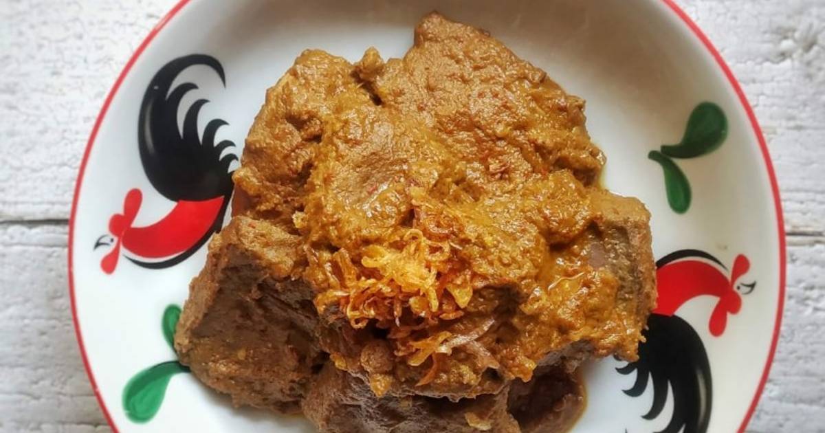 Resep Rendang Hati Sapi oleh Dde Winda - Cookpad