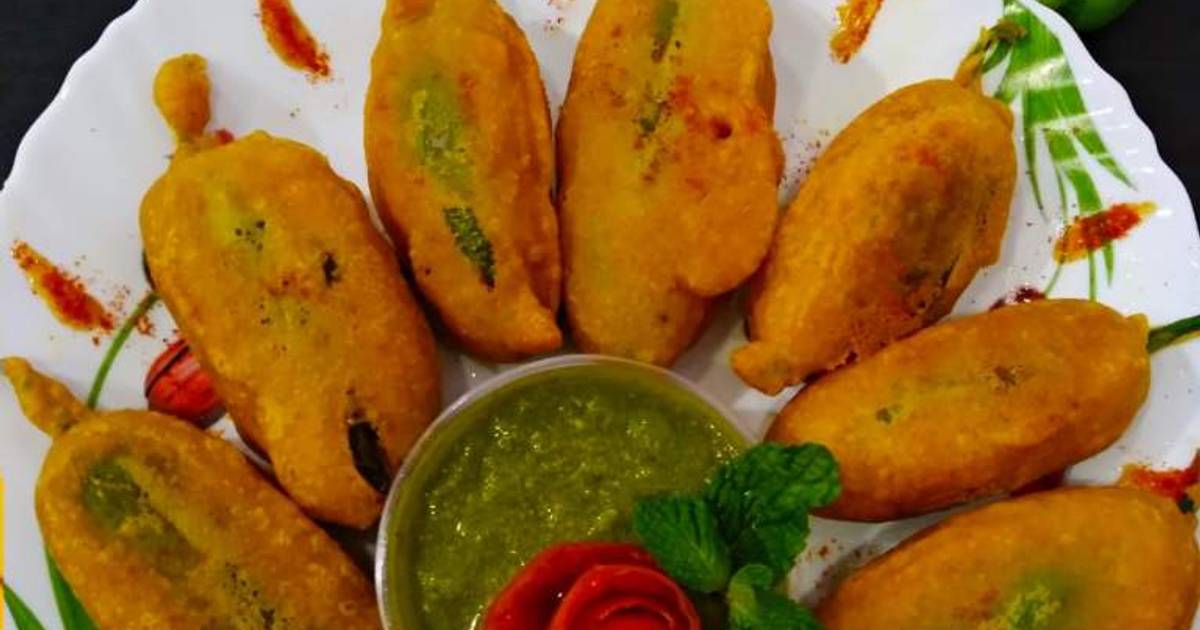Potato Stuffed Small Capsicum (Shimla Mirch) Recipe by Pratima Mohanty ...