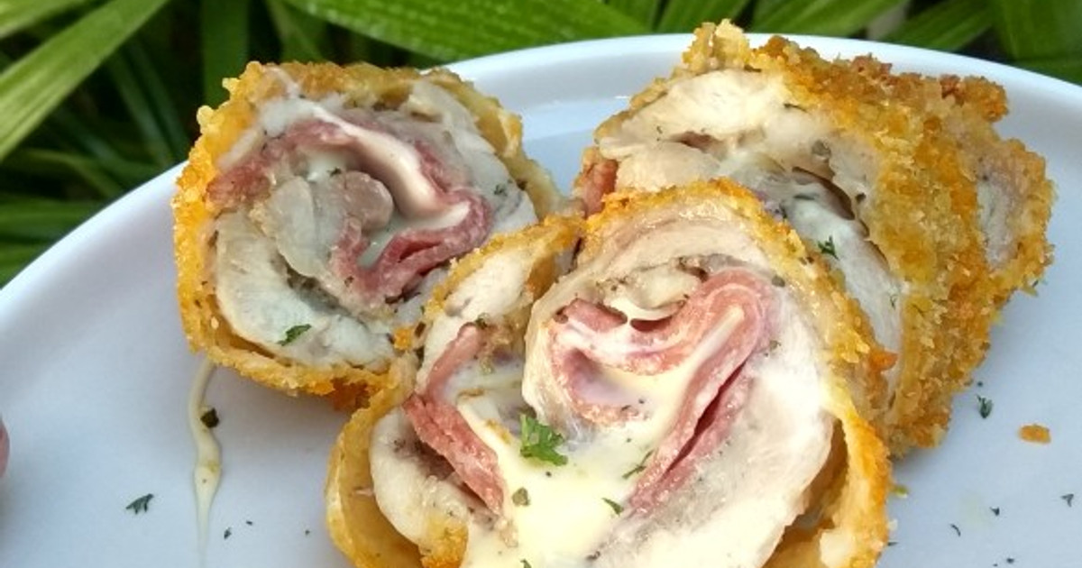 Resep Chicken Cordon Blue oleh Intan febrihastari - Cookpad