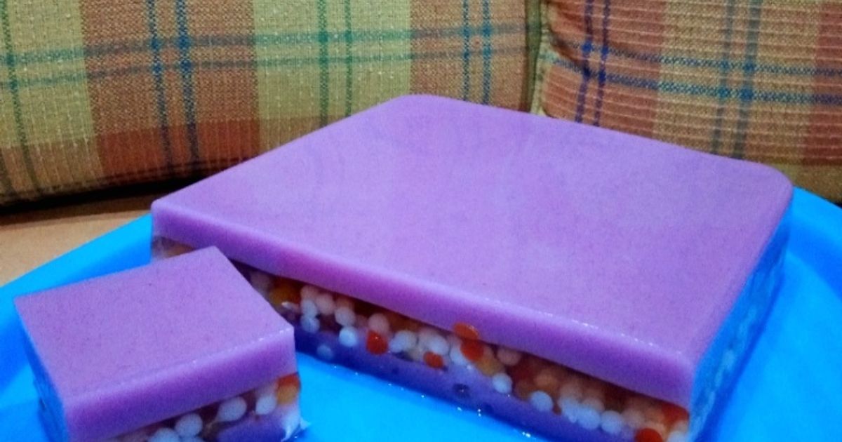 Resep Puding Jelly Balls (Rasa Jeruk) oleh Yana Wahyudi - Cookpad
