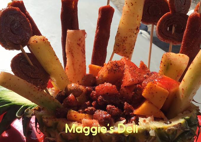 Maggie’s piña loca🤪 Receta de Maggie- Cookpad