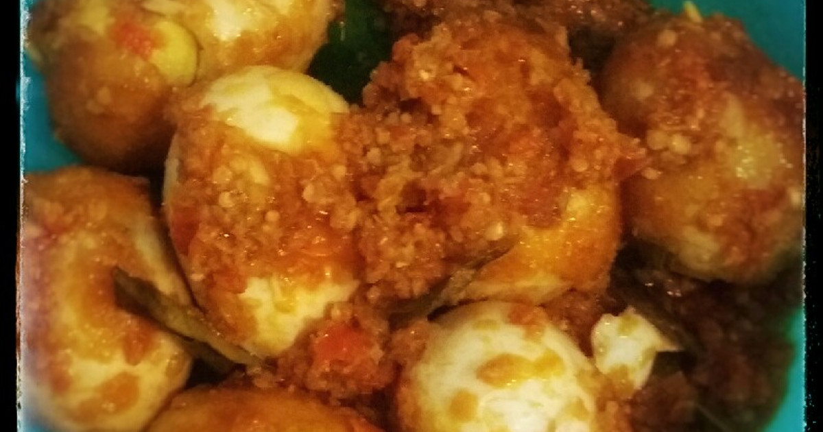 Resep Telur Balado Simple#Bikin Ramadan Berkesan oleh Dapur Mom_Ev ...