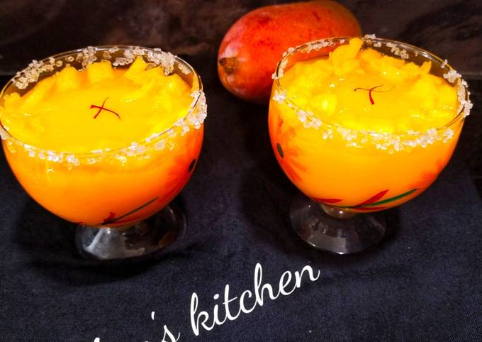 Kesri Aamras Recipe by Anuradha harwani - Cookpad