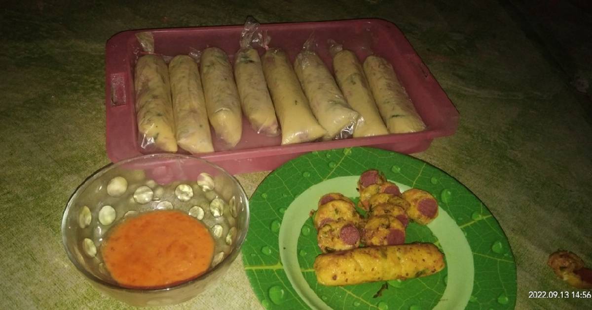 Resep Sosis mata belok oleh Mutiara Berkarya @suharyati - Cookpad