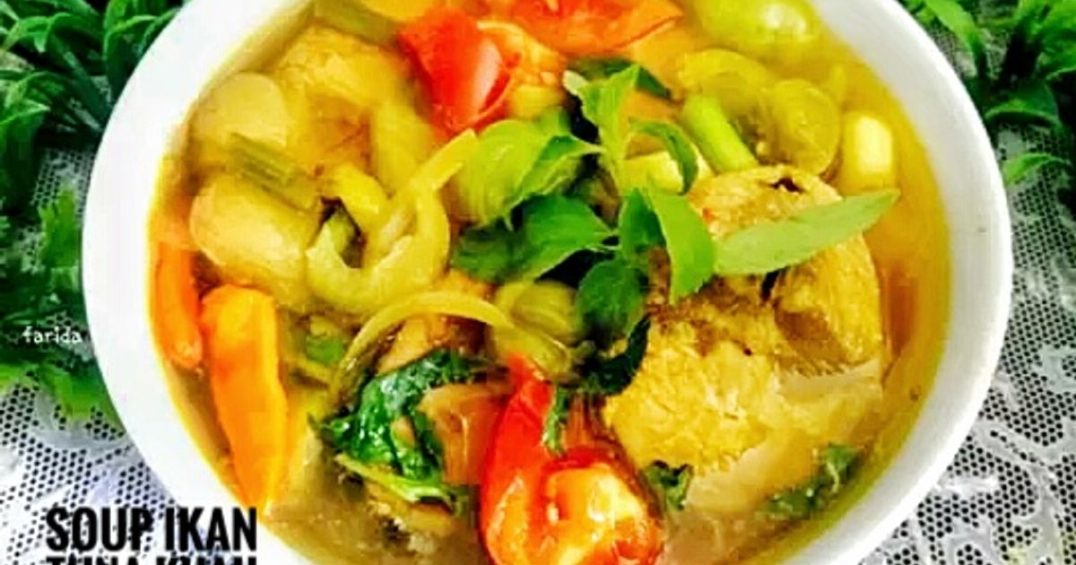 Resep soup ikan tuna segar rumahan enak dan mudah - Cookpad