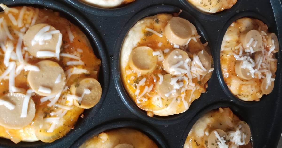Resep Pizza mini teflon oleh Nevi Erliana - Cookpad