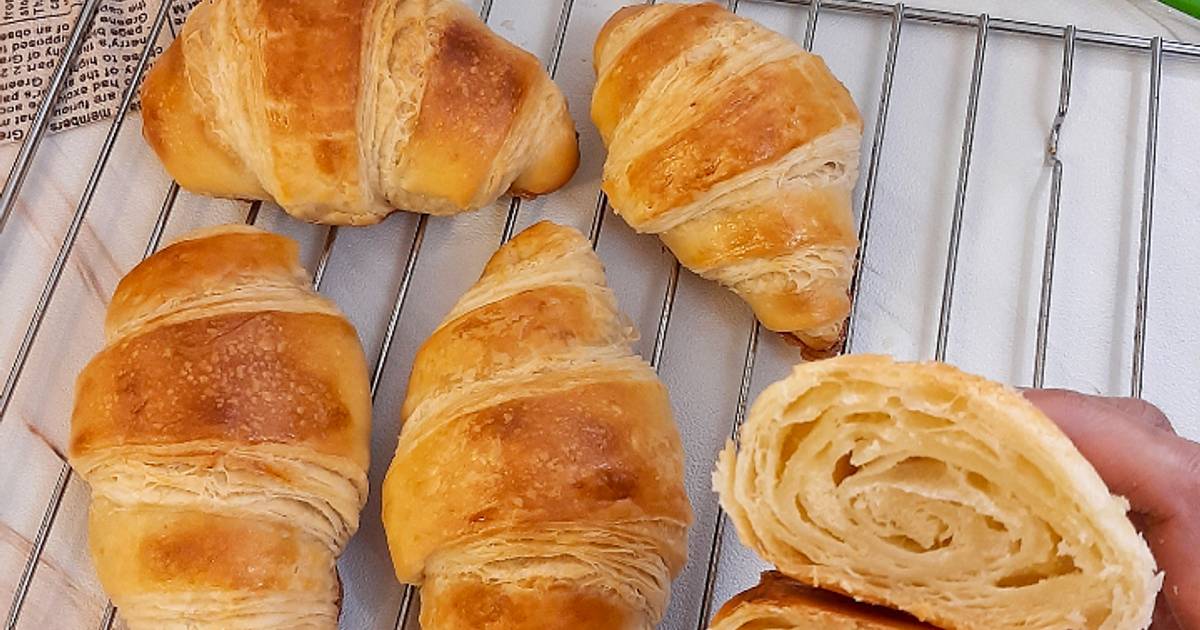 Resep Sourdough Croissants oleh Armina Puji Utari - Cookpad