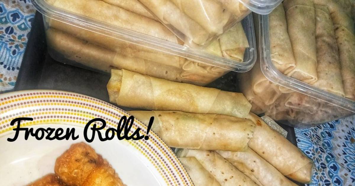 Frozen Rolls! Recipe by Sana Owais - Cookpad