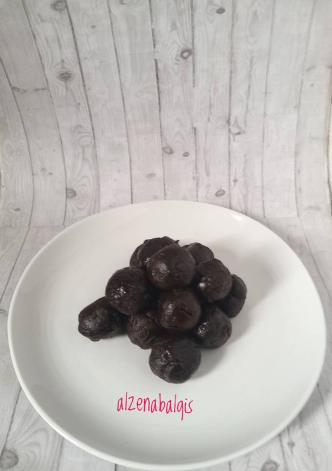 Resep 233.Pasta Coklat Isian Mooncake oleh Selvia oktaviani - Cookpad