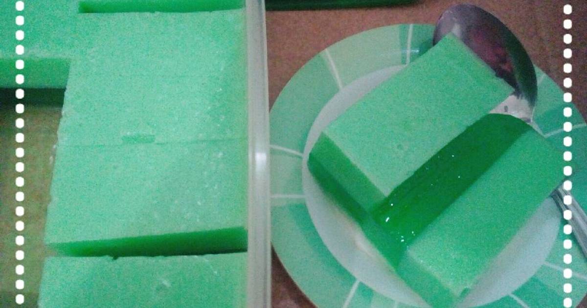 Resep Simple Pandan Pudding oleh Mama Lauren 🌻 - Cookpad