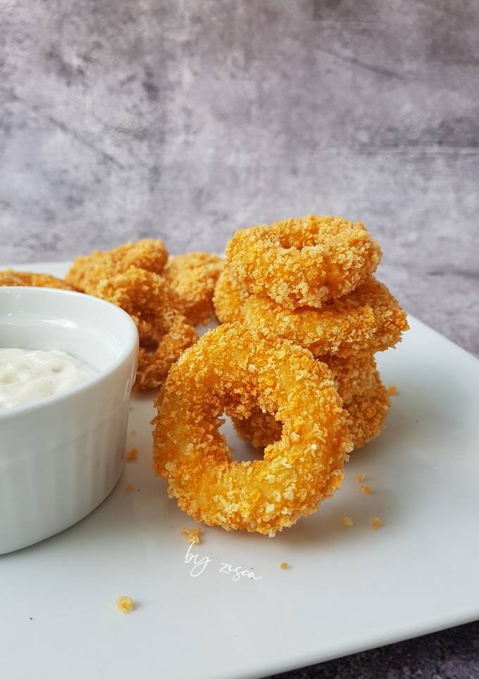 Resep Calamari Rings oleh zisca - Cookpad