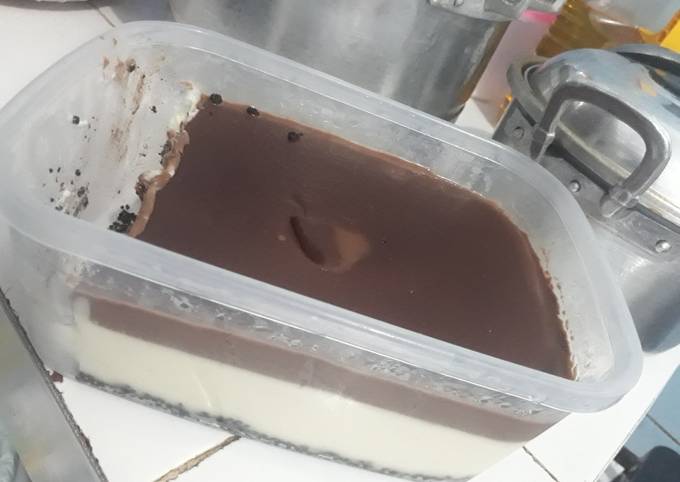 Resep Desert Box Oreo cheeschoc oleh Frisly Mamanya Sean - Cookpad
