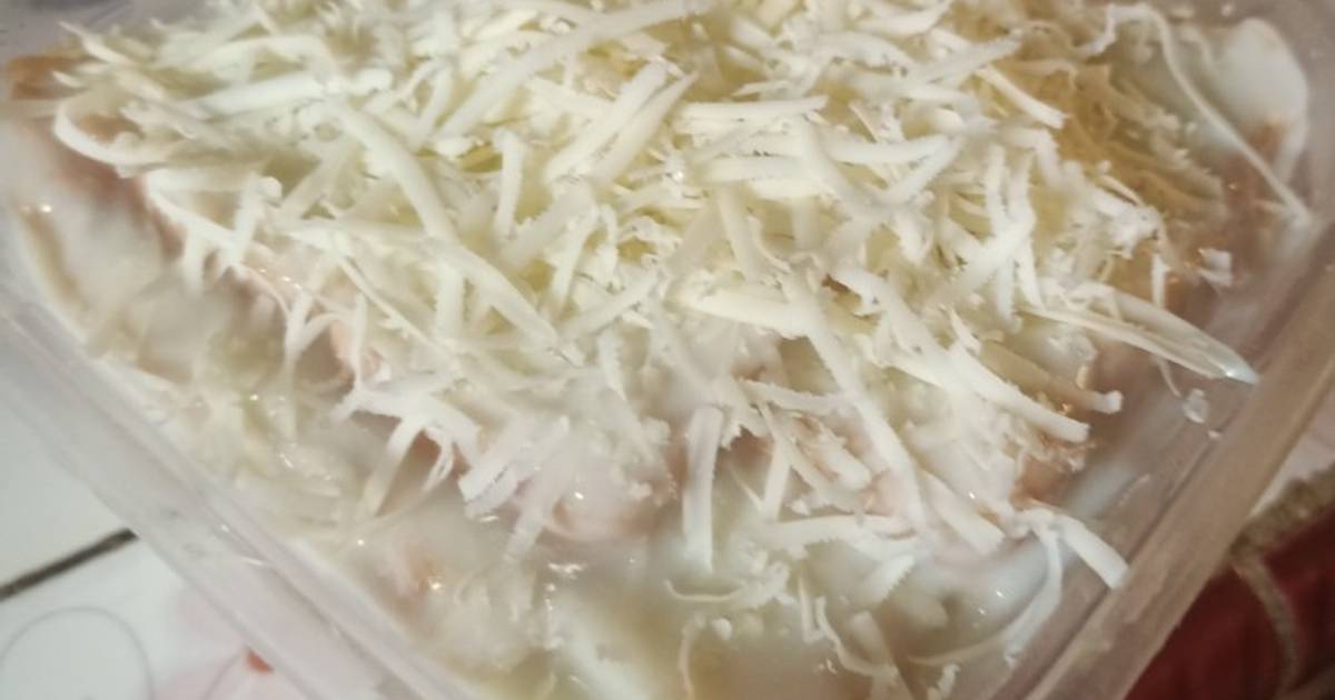 Resep Setup roti tawar rasa es teller oleh Aleyu_Aleto - Cookpad