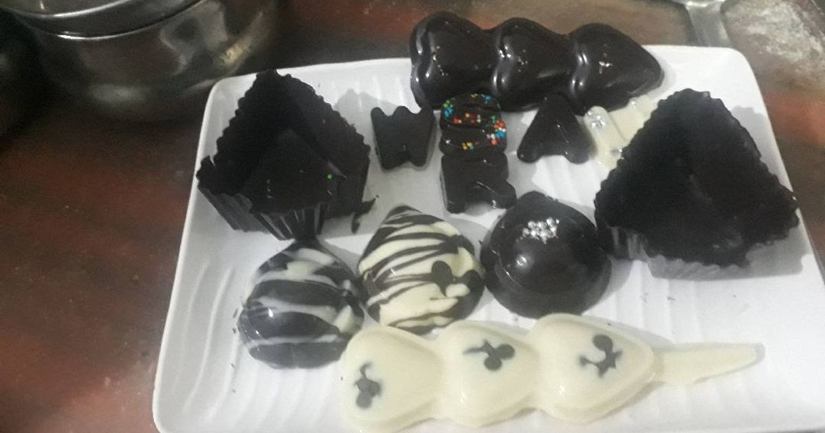 Different Shapes Chocolate Recipe by Nidhi Amit Jain - Cookpad