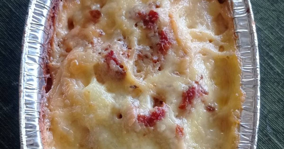 Resep Spaghetti brulee oleh maria dian andriana - Cookpad