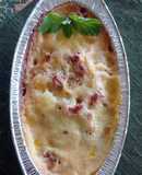 Resep spaghetti brulee rumahan enak dan mudah - Cookpad