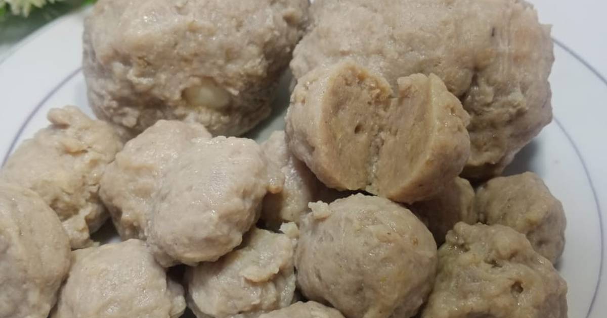 Resep Bakso homemade oleh Wasri Febriyanti (YT: Dapur Wasri) - Cookpad