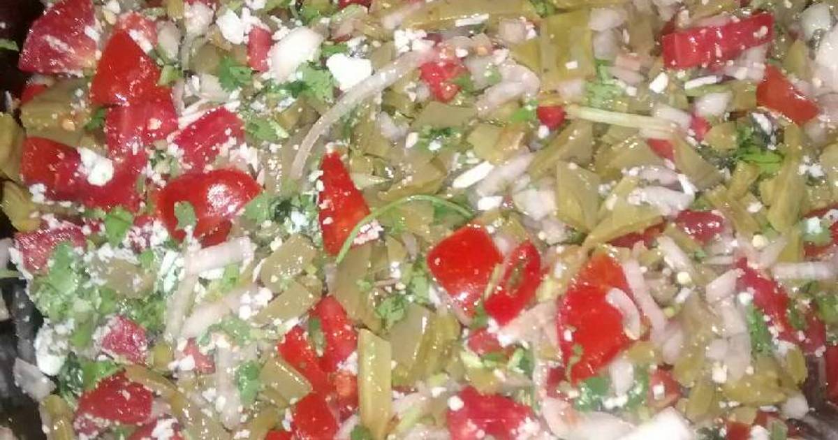 Nopal a la mexicana - 102 recetas caseras- Cookpad