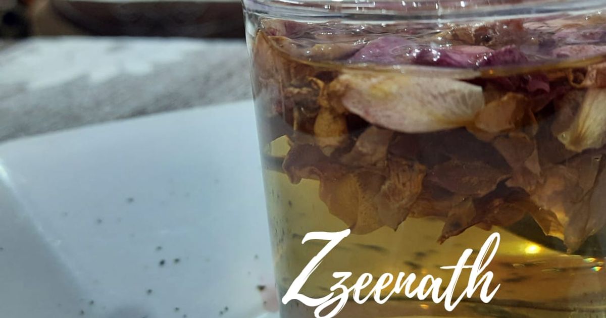 Rose Infusion Recipe by ZMA - Cookpad