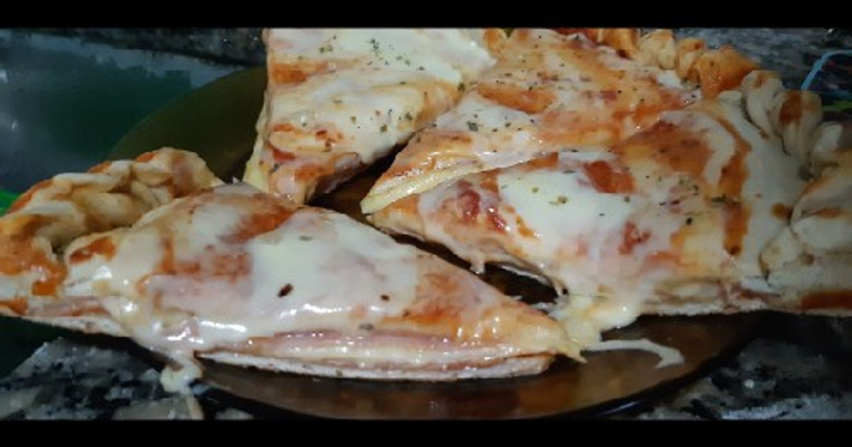 Pizza Rellena Receta de Sol Araujo- Cookpad