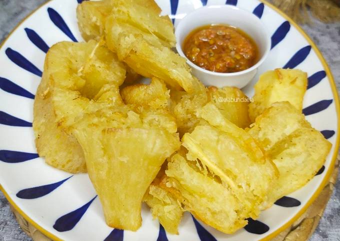 Resep Singkong Goreng Merekah oleh Bunda Ela - Cookpad