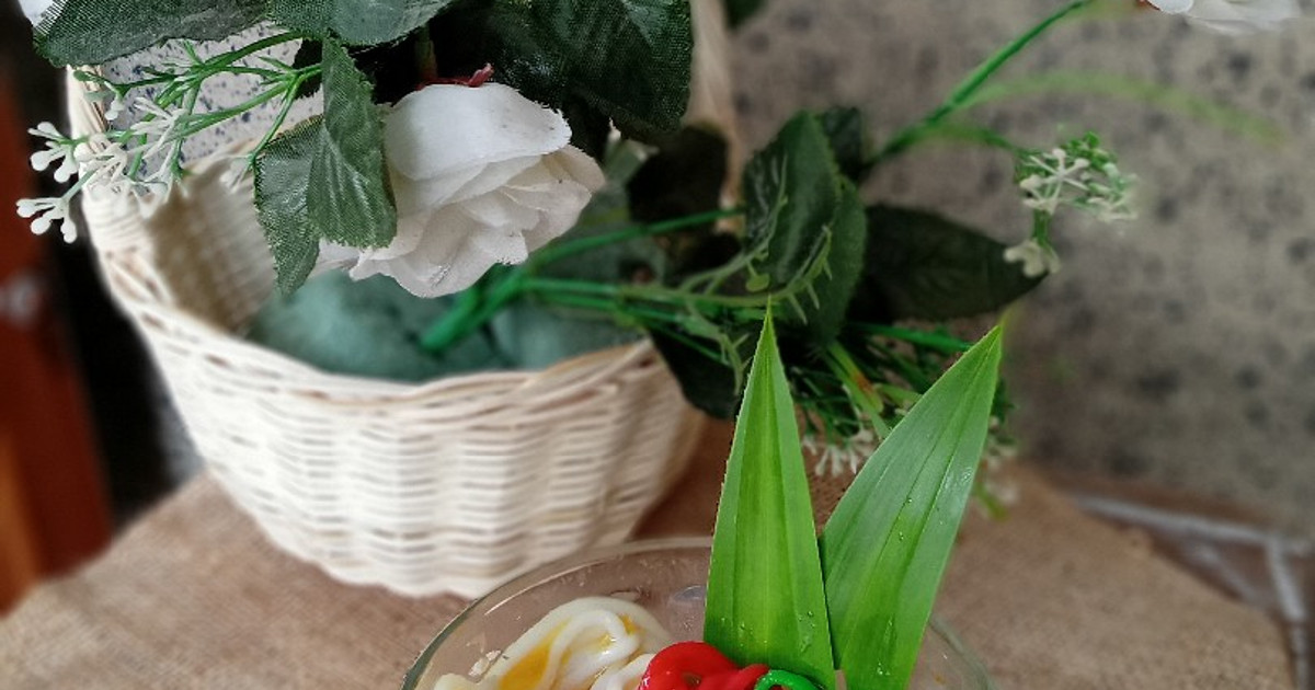 Resep Jajanan Pasar Putu Mayang / Petulo /Patulo Kuah Santan oleh ...