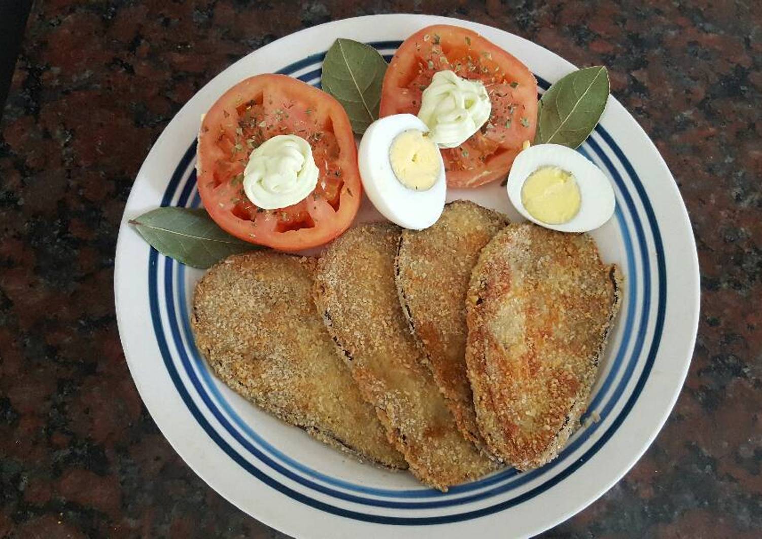 Milanesas de berenjenas (Receta ovovegetarianas) Receta de Viviana ...