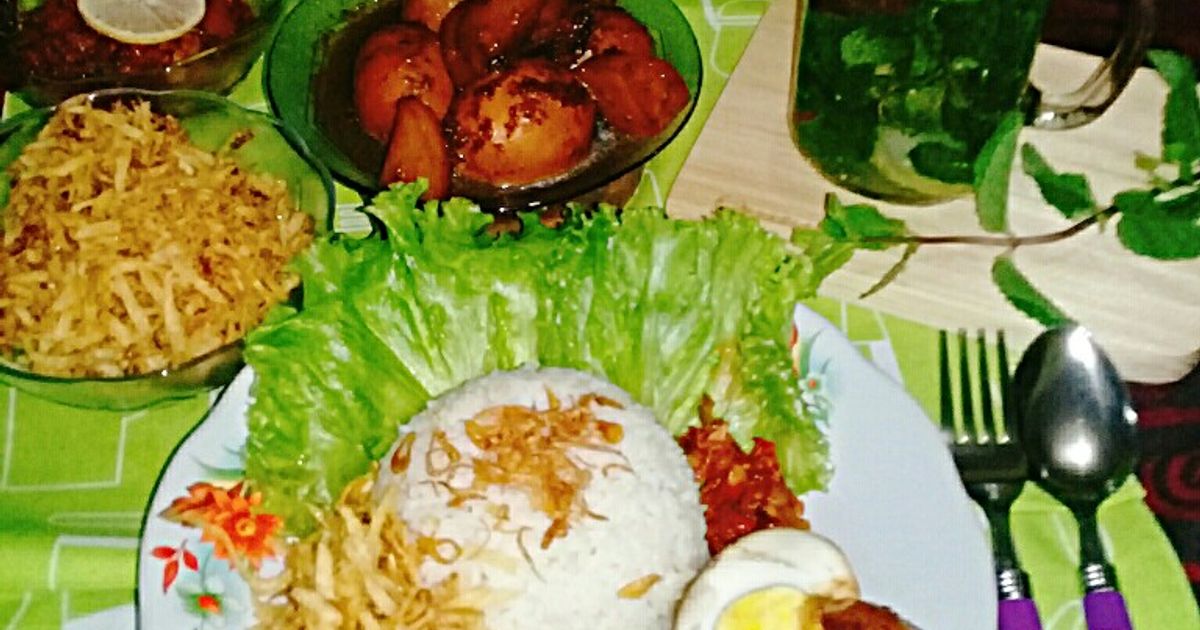 Resep Nasi Uduk Rice Cooker oleh Aura Sandra - Cookpad