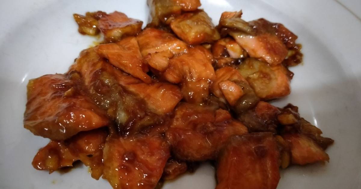 Resep Salmon Teriyaki Panggang Teflon oleh Marlina Djajadi - Cookpad