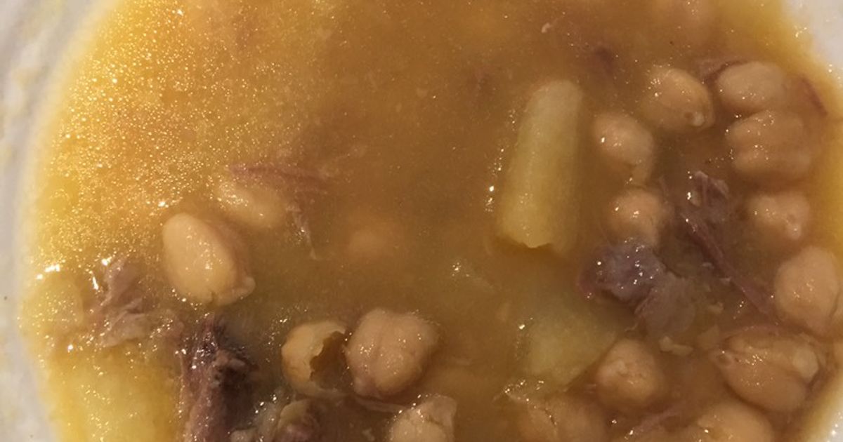 Chickpea Stew In A Pressure Cooker Recipe By Txu1978
