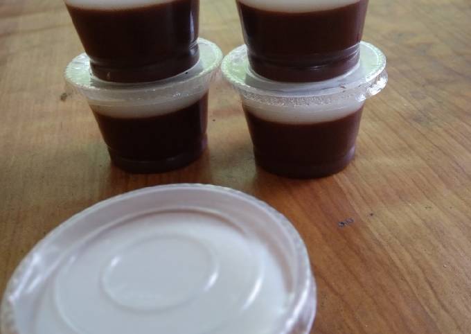 Resep Pudding coklat vanilla oleh Andayani Hartono - Cookpad